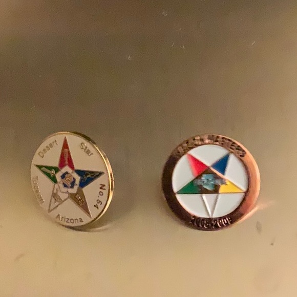Jewelry | Arizona Order Of Eastern Star Pins | Poshmark